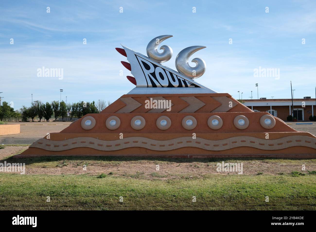 Route 66 monument in hi-res stock photography and images - Alamy