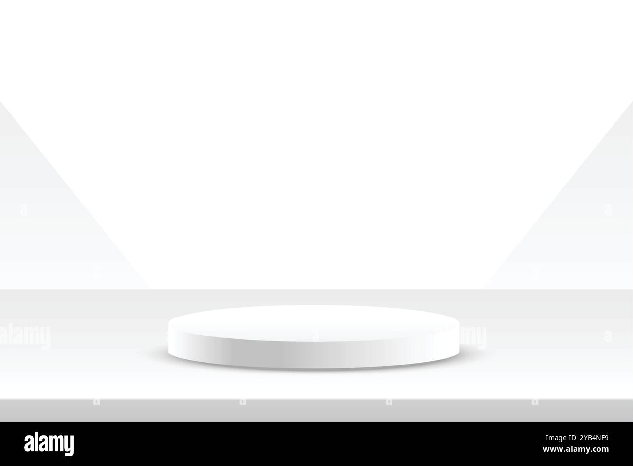 Minimalist mockup for podium Stock Vector Images - Alamy