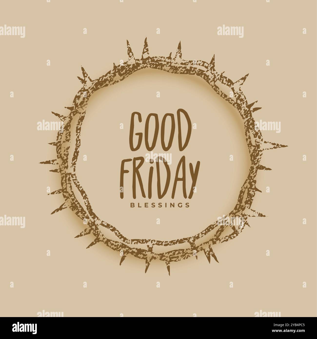 Good friday poster Stock Vector Images - Alamy