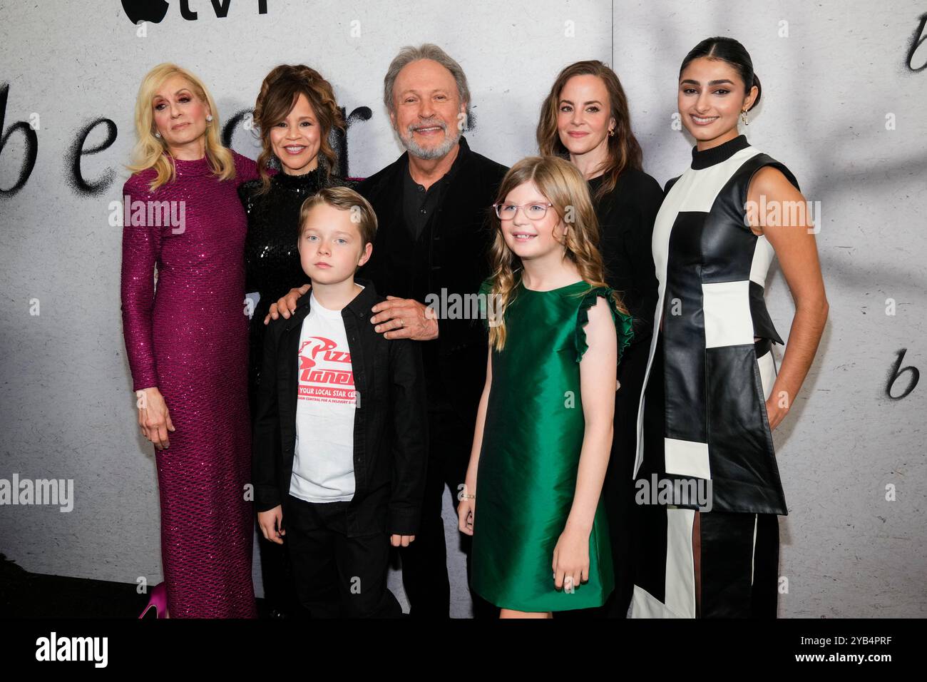 Judith Light, from left, Rosie Perez, Jacobi Jupe, Billy Crystal ...