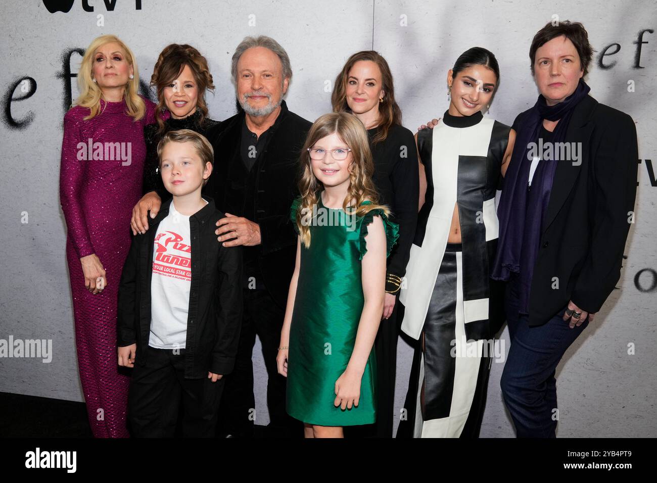 Judith Light, from left, Rosie Perez, Jacobi Jupe, Billy Crystal ...