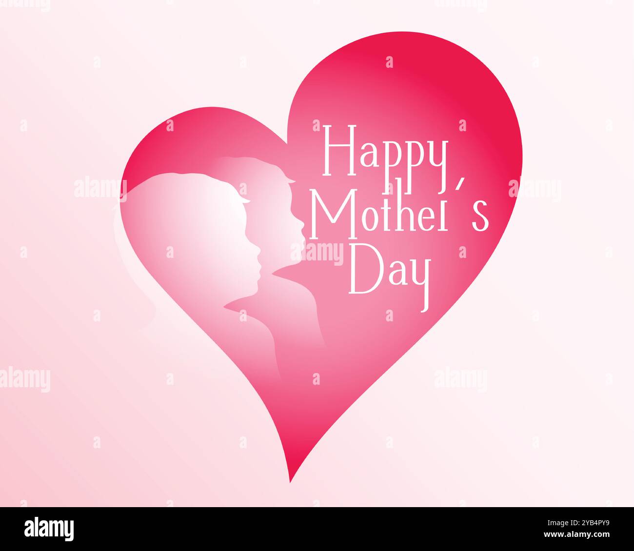 happy mothers day greeting card design Stock Vector Image & Art - Alamy