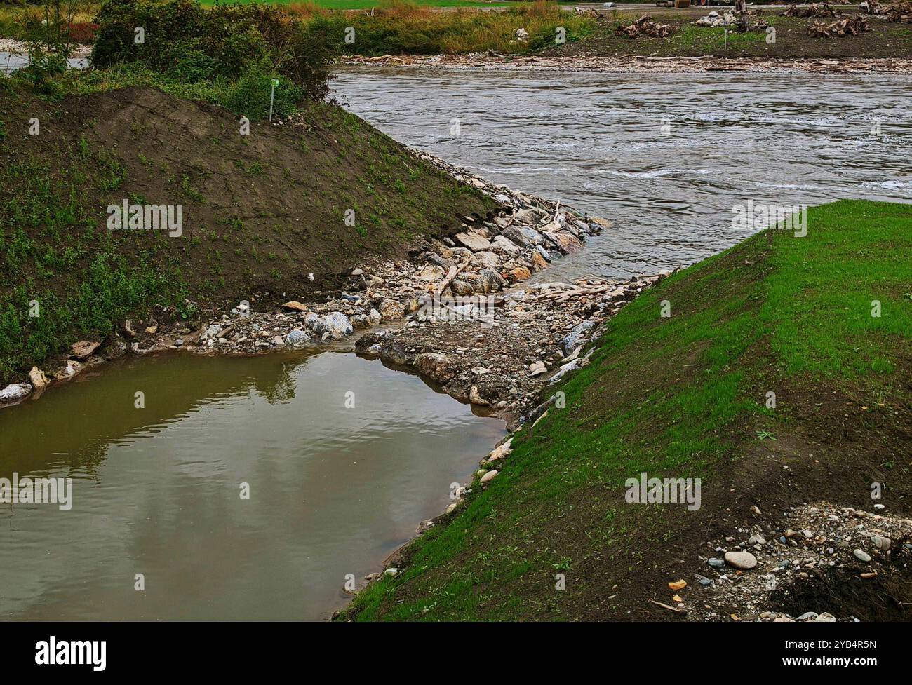 renaturation or ecological restoration by architecture in damaged or ...