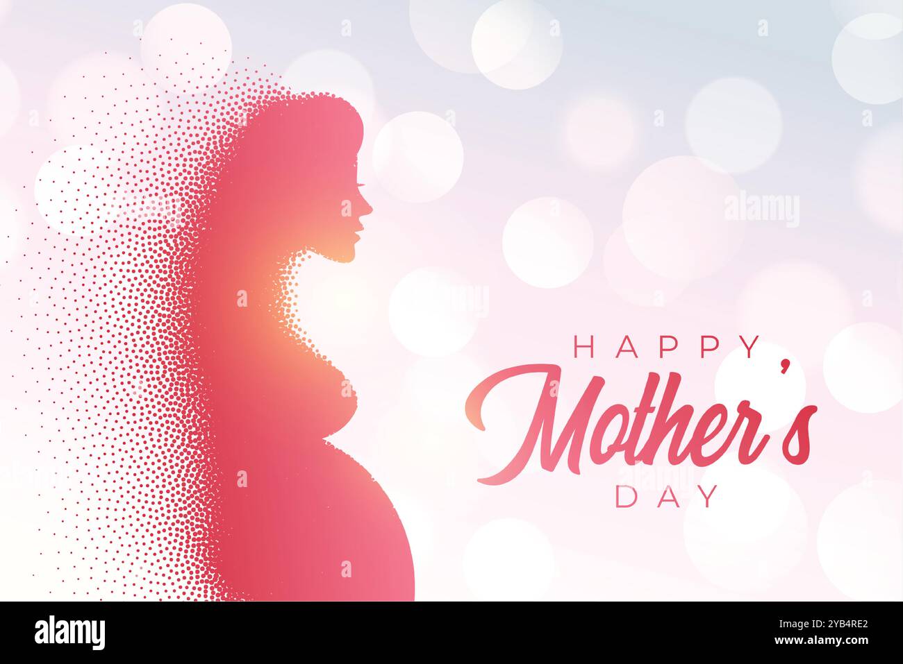 Beautiful design pregnant woman Stock Vector Images - Alamy