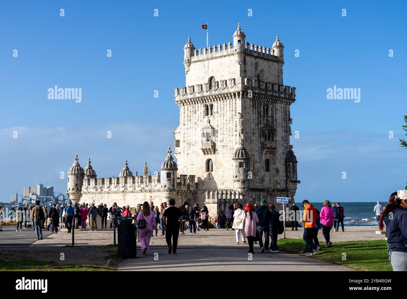 Belem Tower (Torre de Belem) in Lisbon, Portugal Stock Photo - Alamy