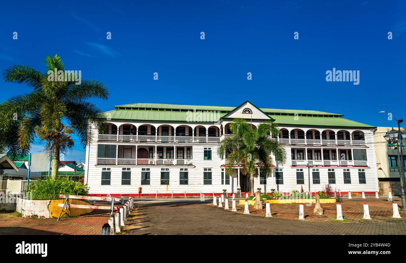 Traditional architecture of the historic center of Paramaribo, UNESCO ...
