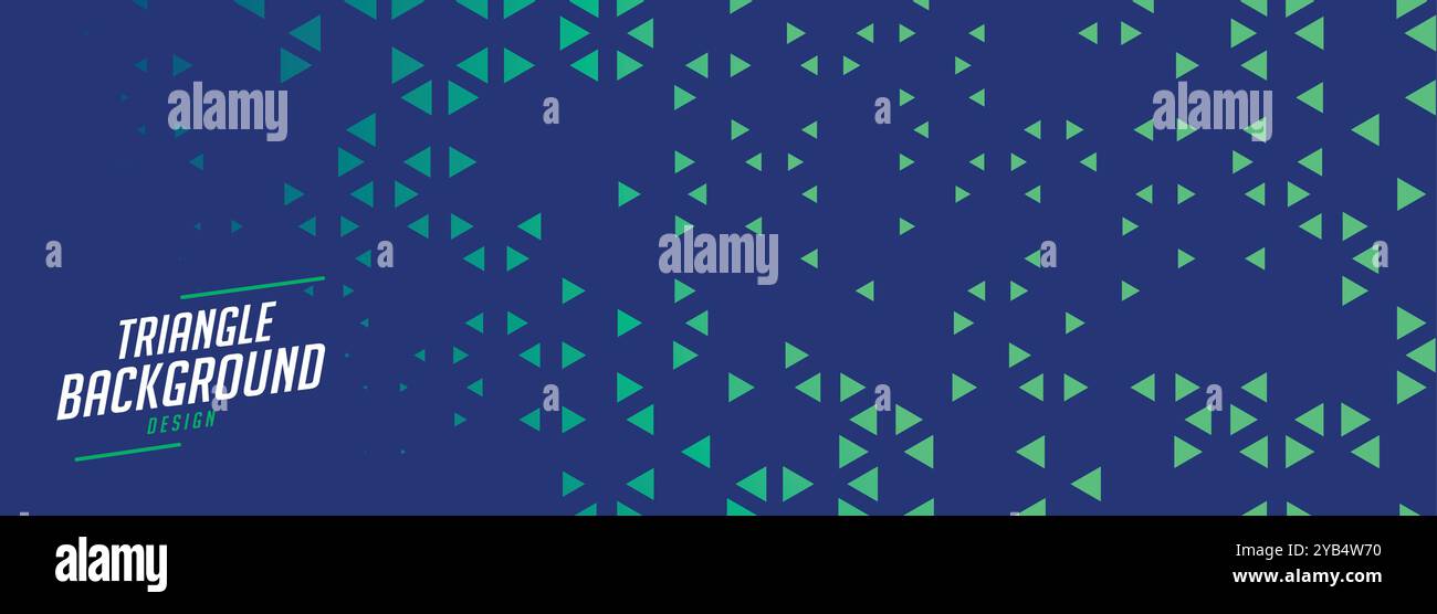 blue triangle pattern texture background Stock Vector Image & Art - Alamy