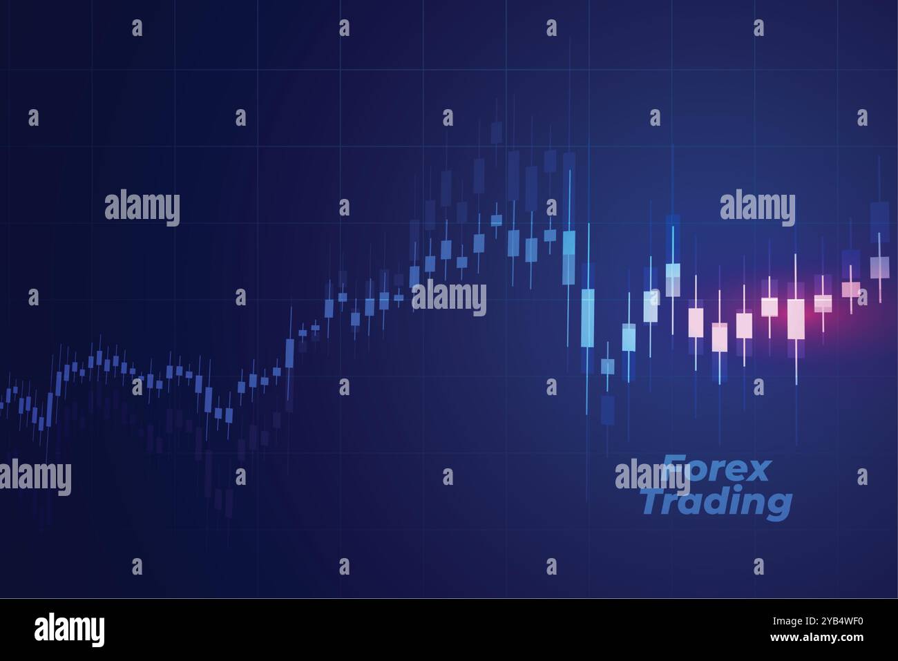 stock market forex graph buy and sell trade background Stock Vector ...