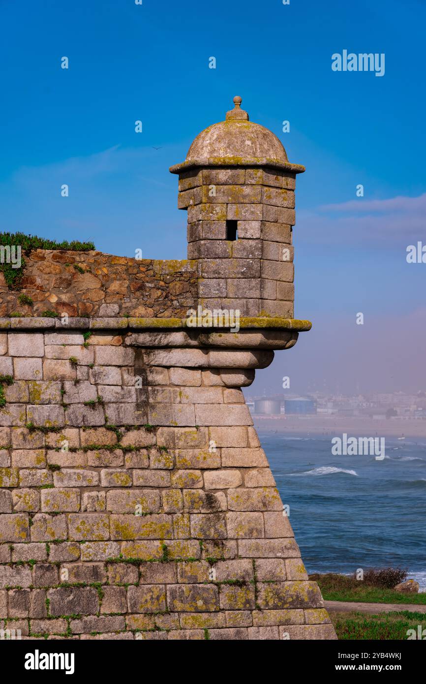 Forte de Francisco Xavier in Porto, Portugal Stock Photo - Alamy