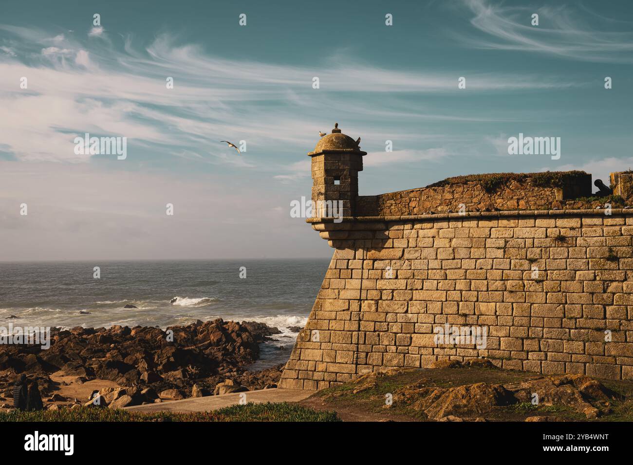 Forte de Francisco Xavier in Porto, Portugal Stock Photo - Alamy