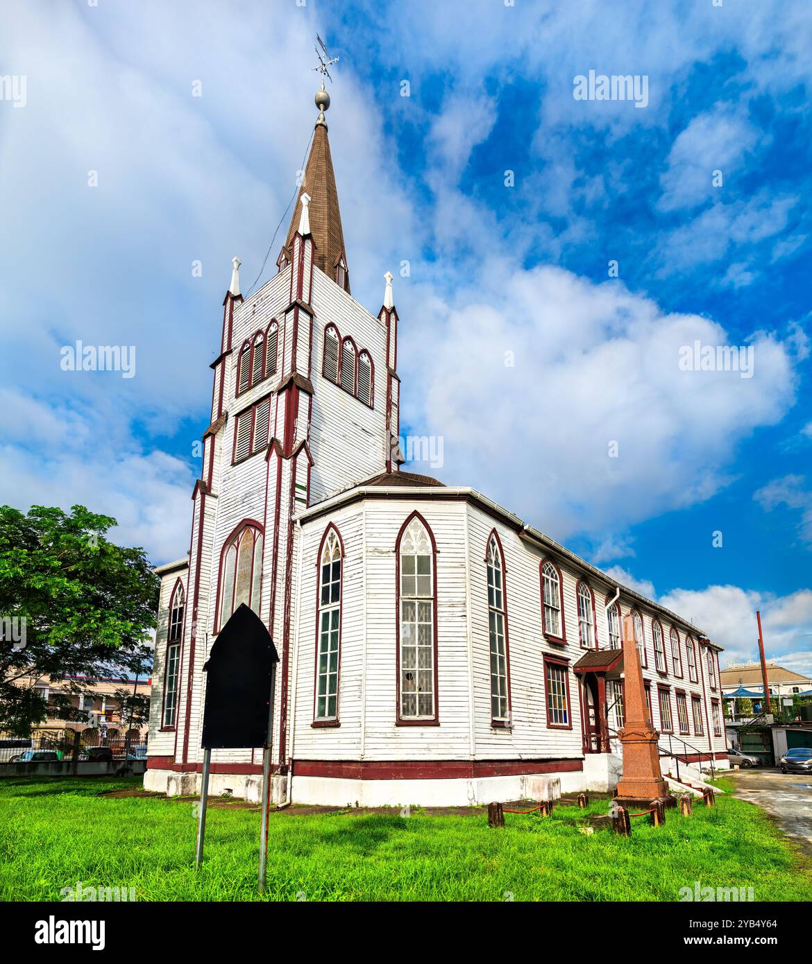 St. Andrew's Kirk, one of the oldest buildings in Georgetown, the ...