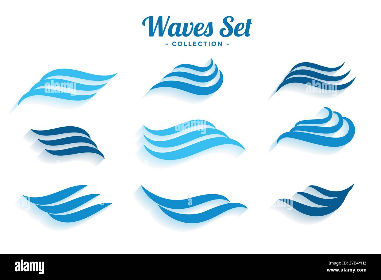 Motion waves logo Stock Vector Images - Alamy