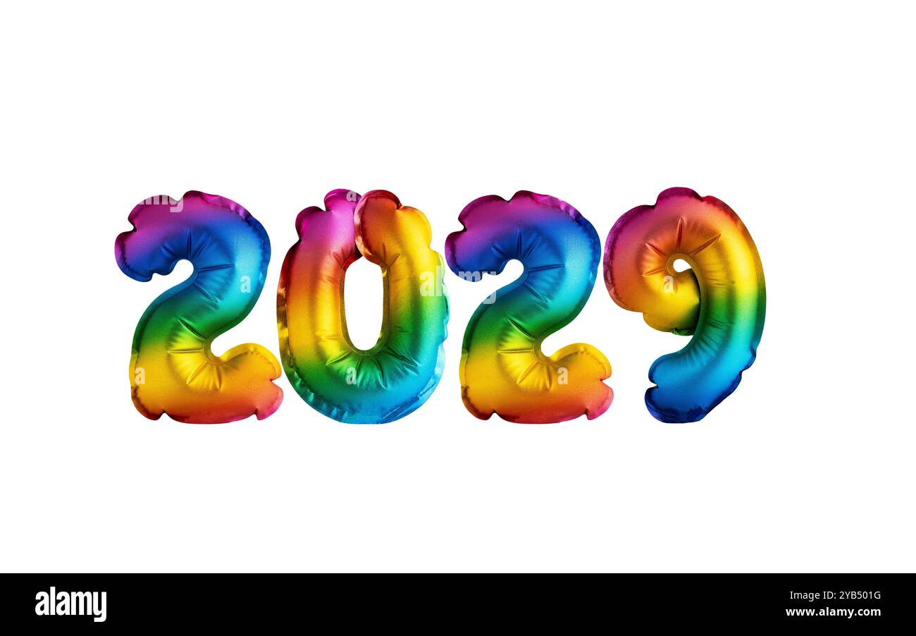 Balloon number 2029 for happy new year - New Year's Eve Celebration ...