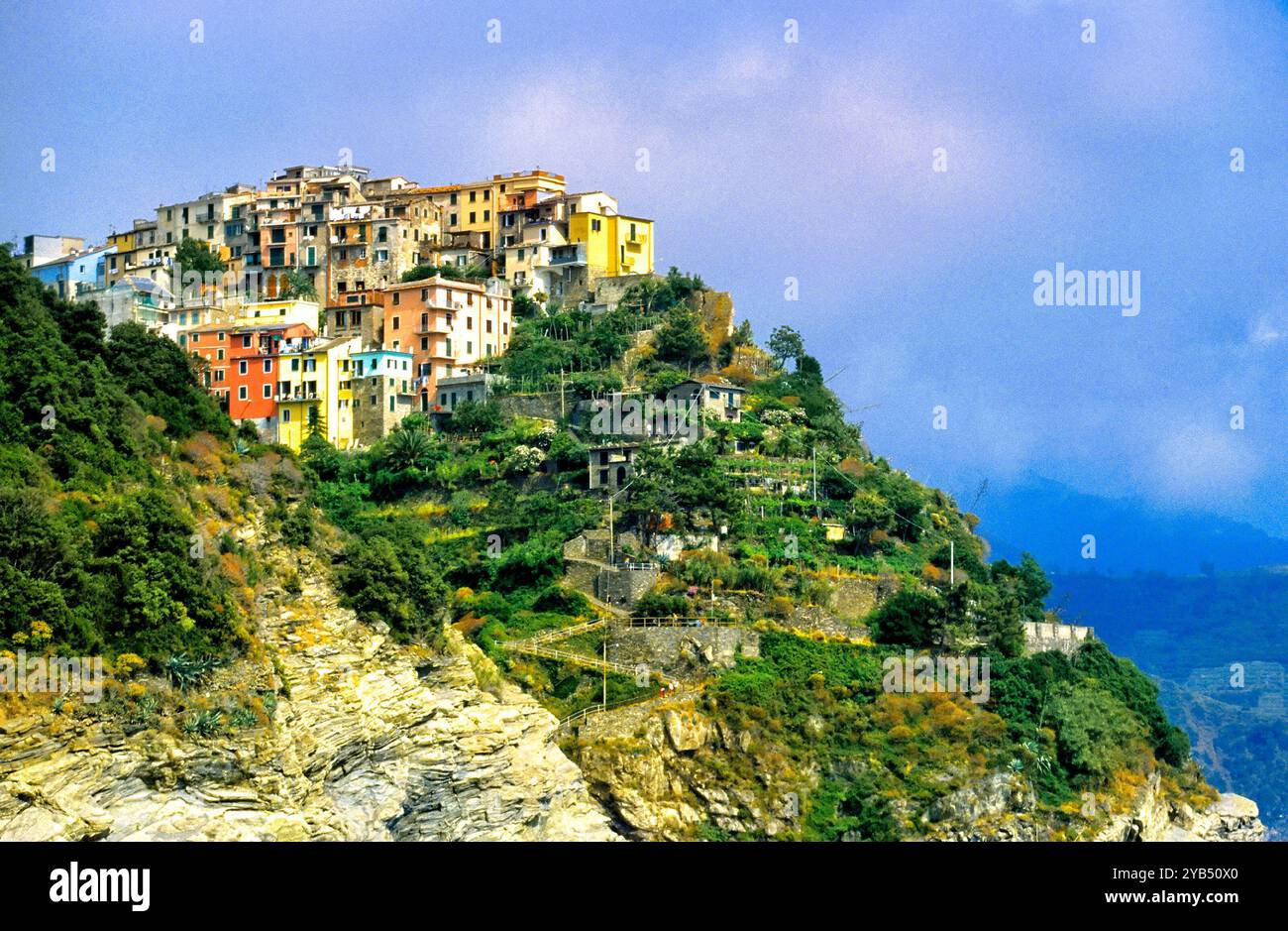 Village of Cornelia, Cinque Terre, Italy Stock Photo - Alamy