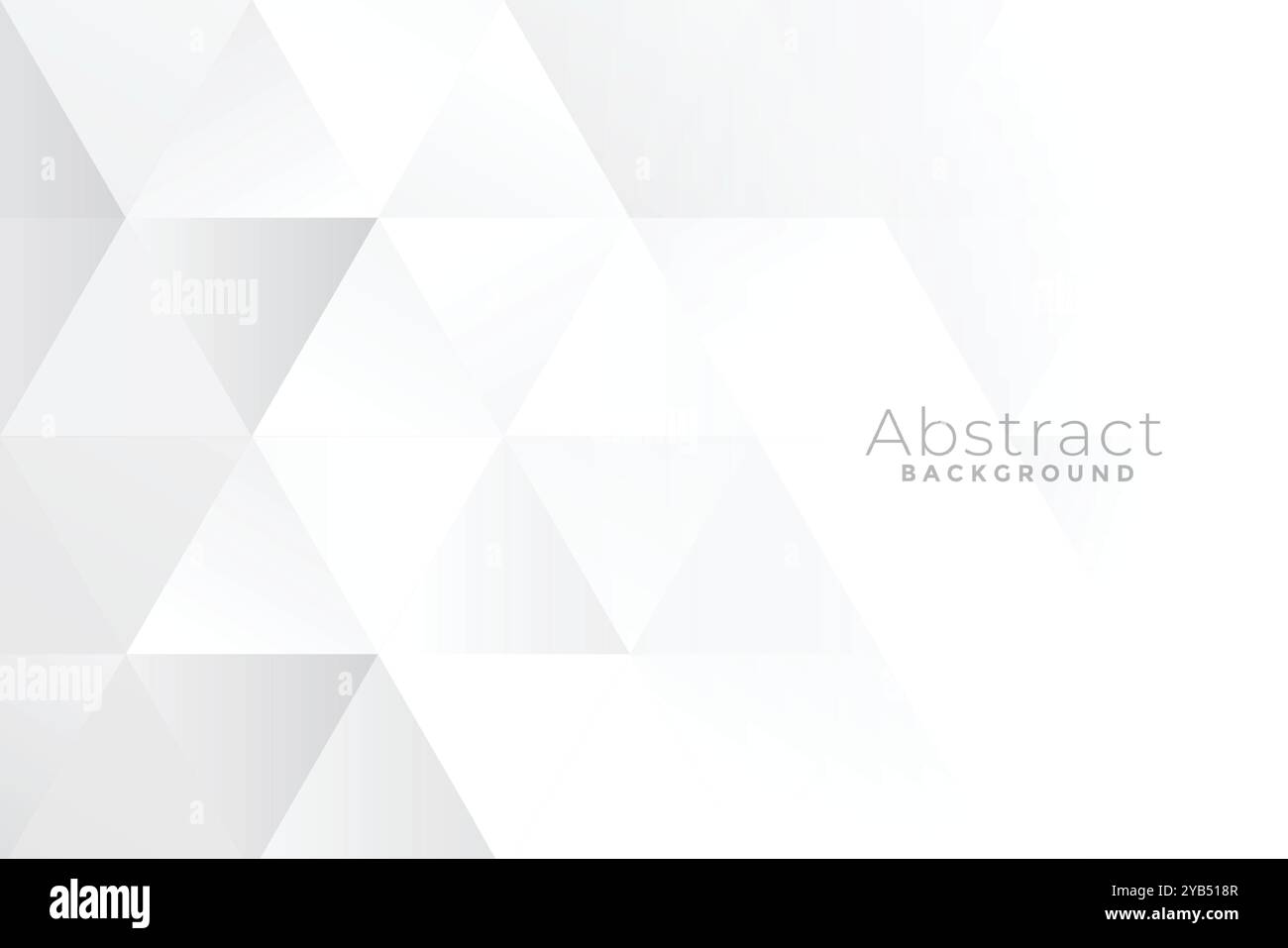 abstract white triangles background design Stock Vector Image & Art - Alamy