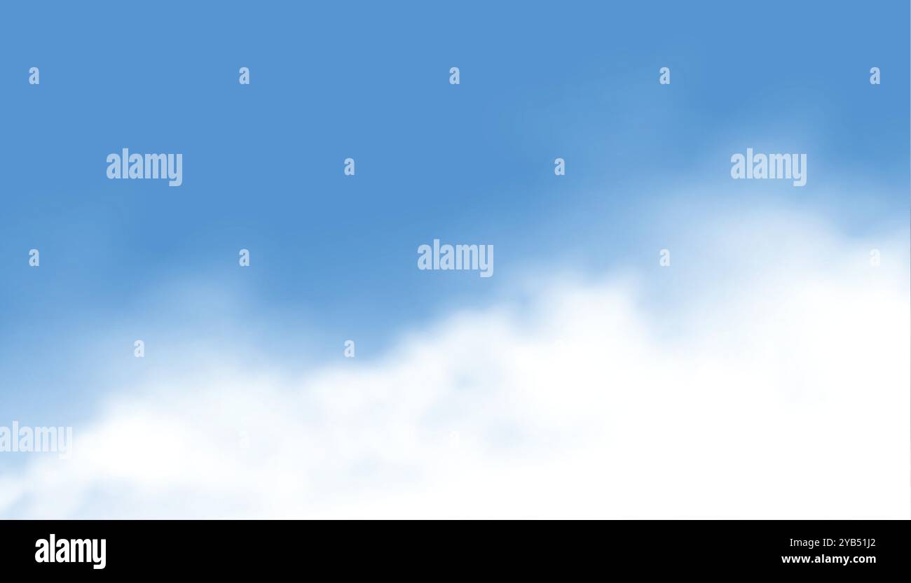 Realistic smoke clouds fog cloud Stock Vector Images - Alamy