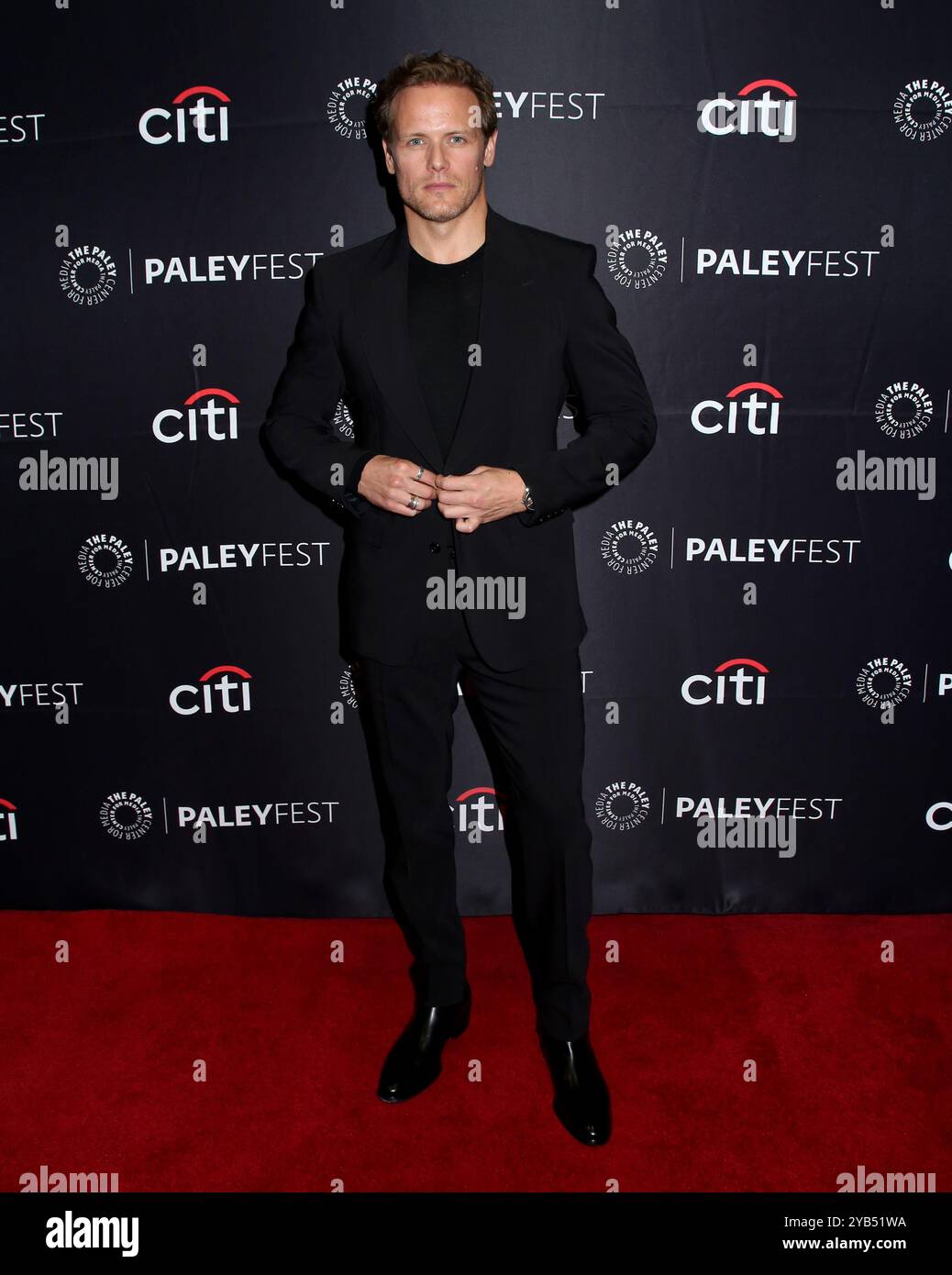 New York City, USA. 16th Oct, 2024. Sam Heughan attending PaleyFest NY ...