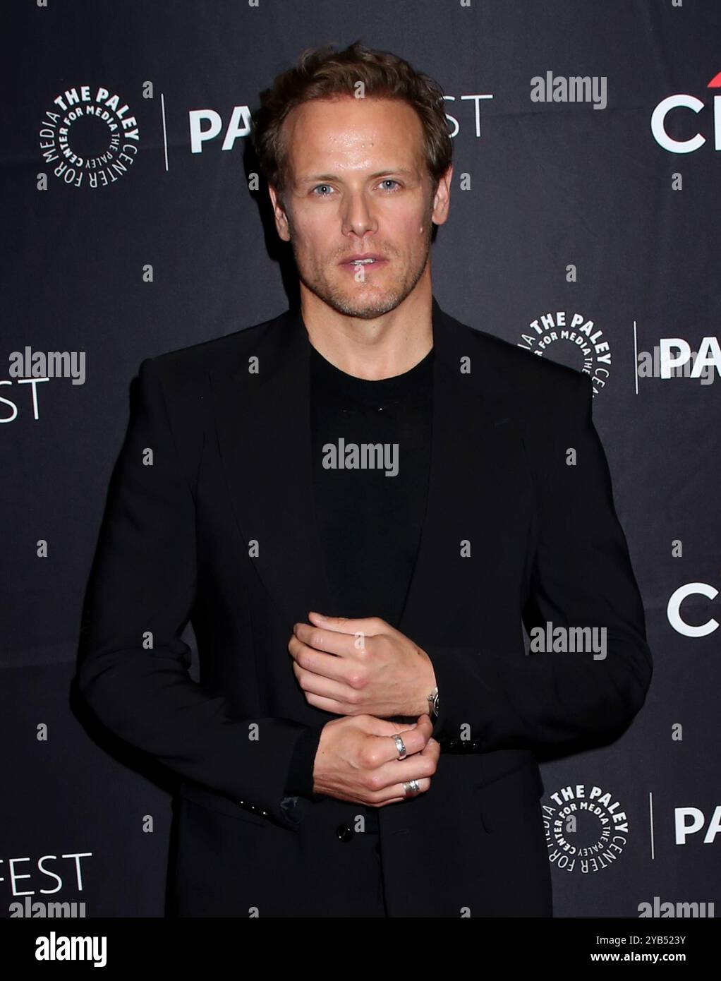 New York City, USA. 16th Oct, 2024. Sam Heughan attending PaleyFest NY ...