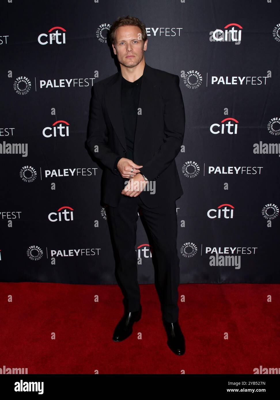 New York City, USA. 16th Oct, 2024. Sam Heughan attending PaleyFest NY ...
