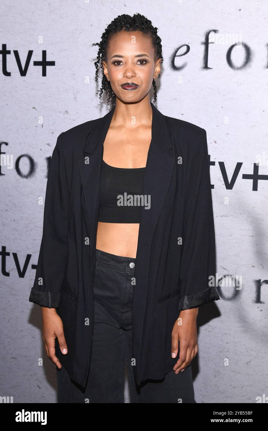 New York, USA. 16th Oct, 2024. Kineta Kunutu attends the world premiere ...