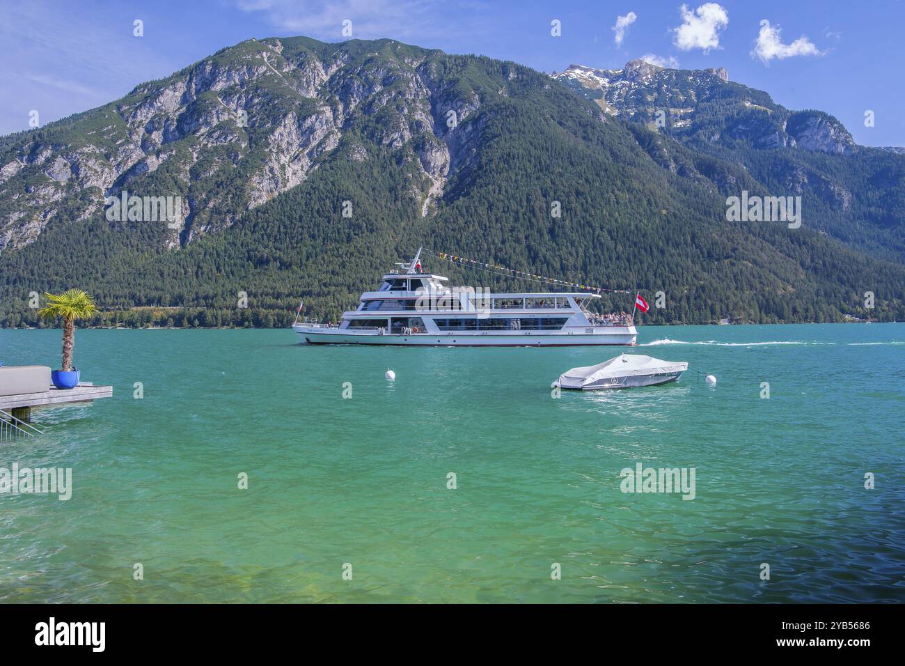 Tourist boat on achensee hi-res stock photography and images - Alamy