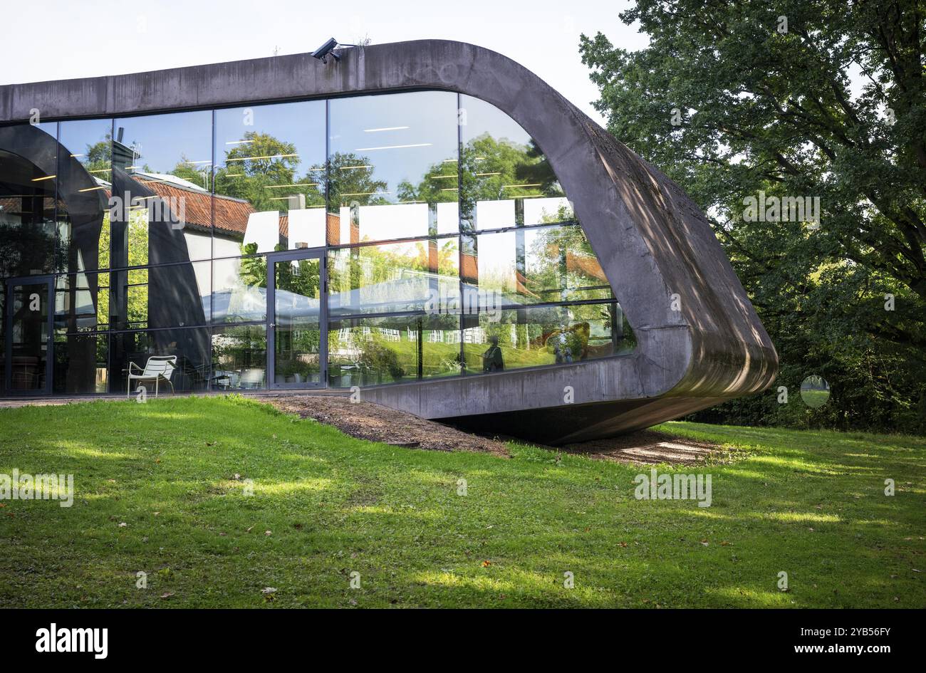 Extension by the Iraqi-British star architect Zaha Hadid, contemporary ...
