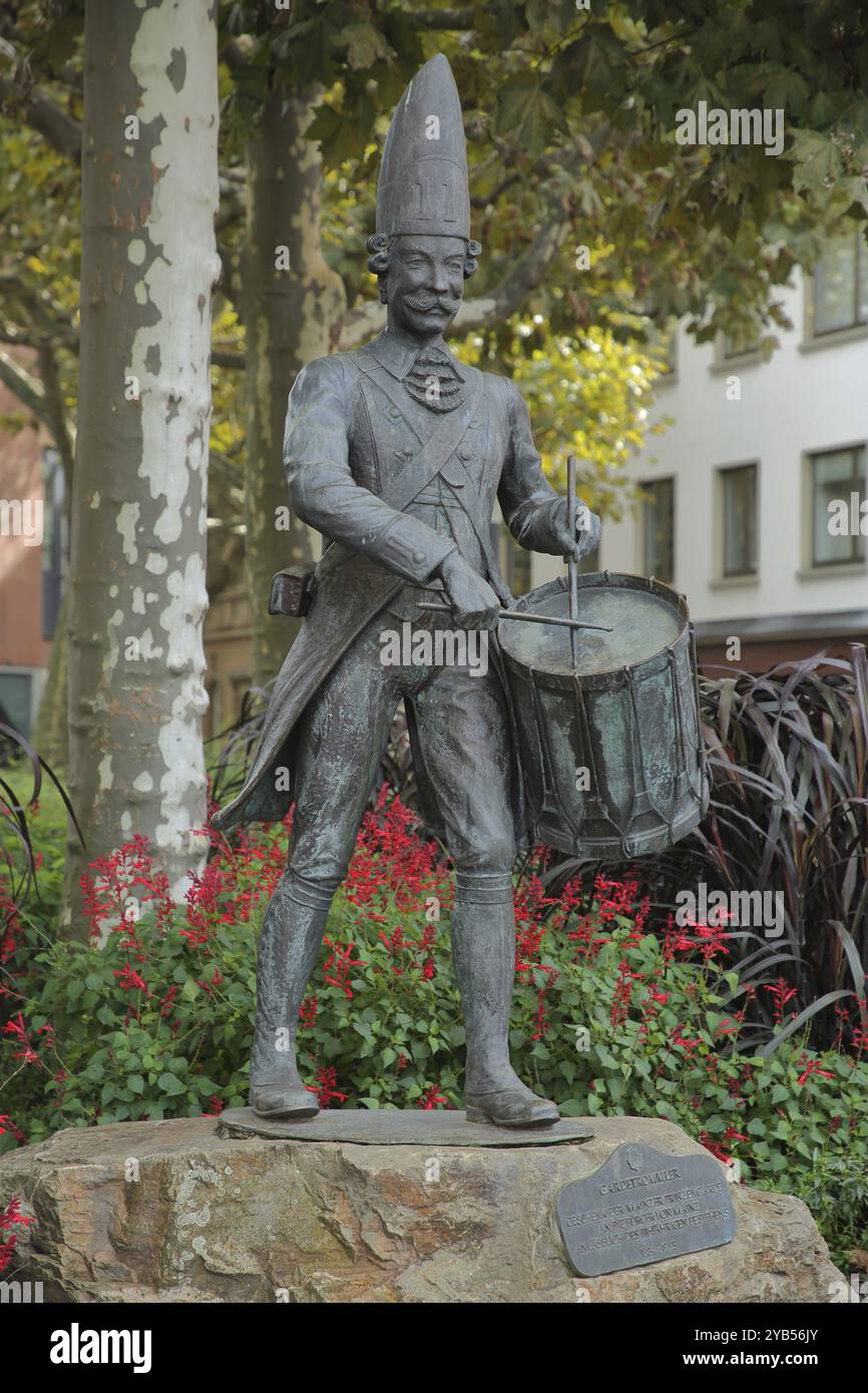 Gardetrommler vom Wolfgang Oester 1995, Mainzer Prinzengarde ...