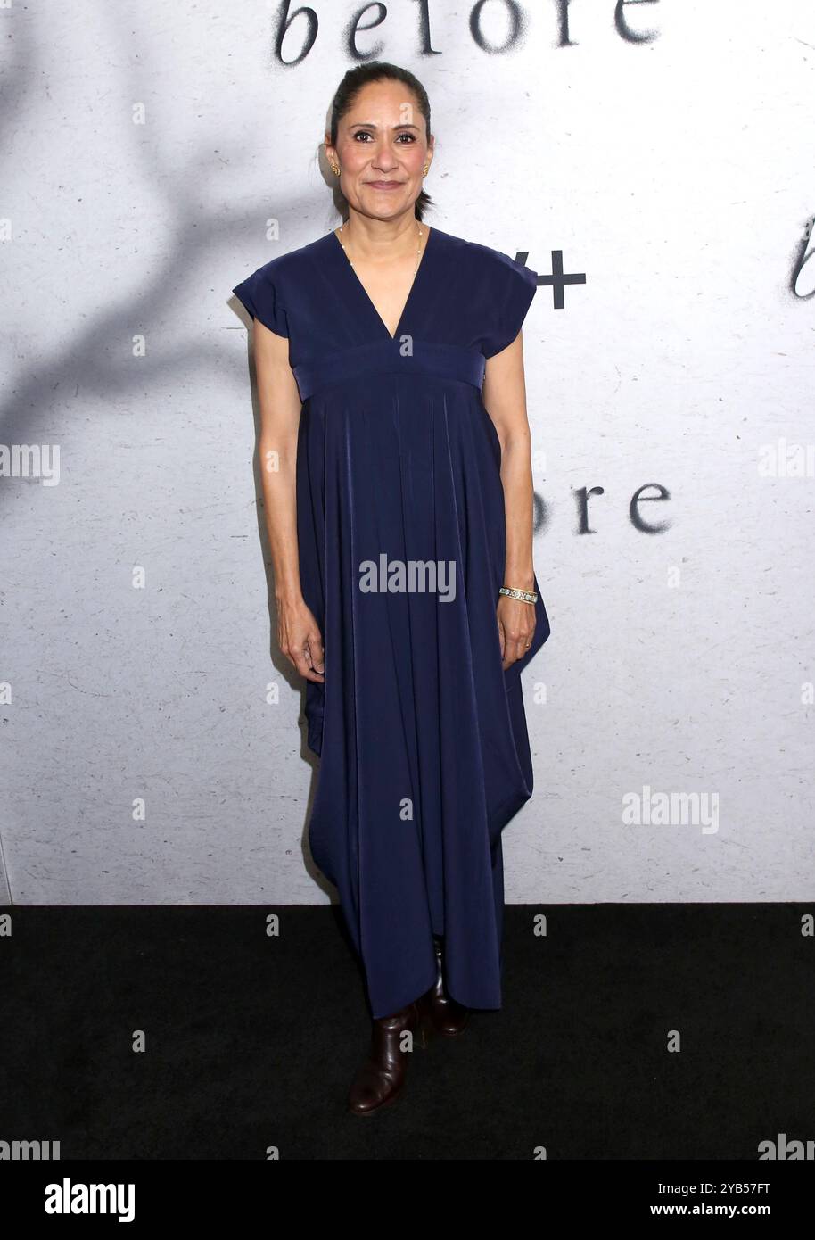 New York City, USA. 16th Oct, 2024. Sakina Jaffrey attending Apple TV ...