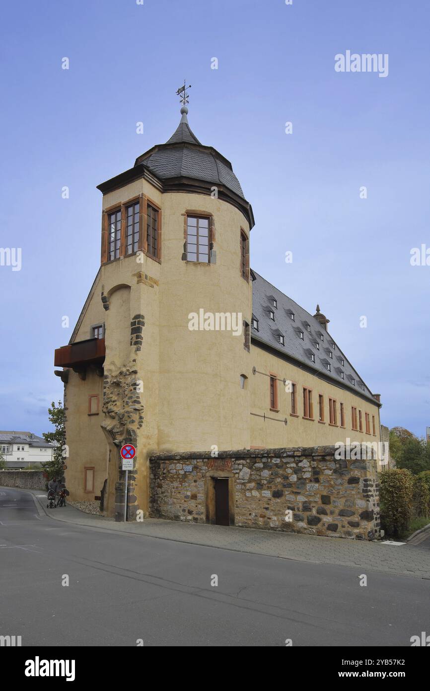 Solms Castle built in the 13th century, Butzbach, Wetterau, Hesse ...