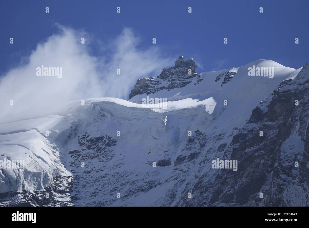 Sphinx Observatory, Jungfraujoch Stock Photo - Alamy