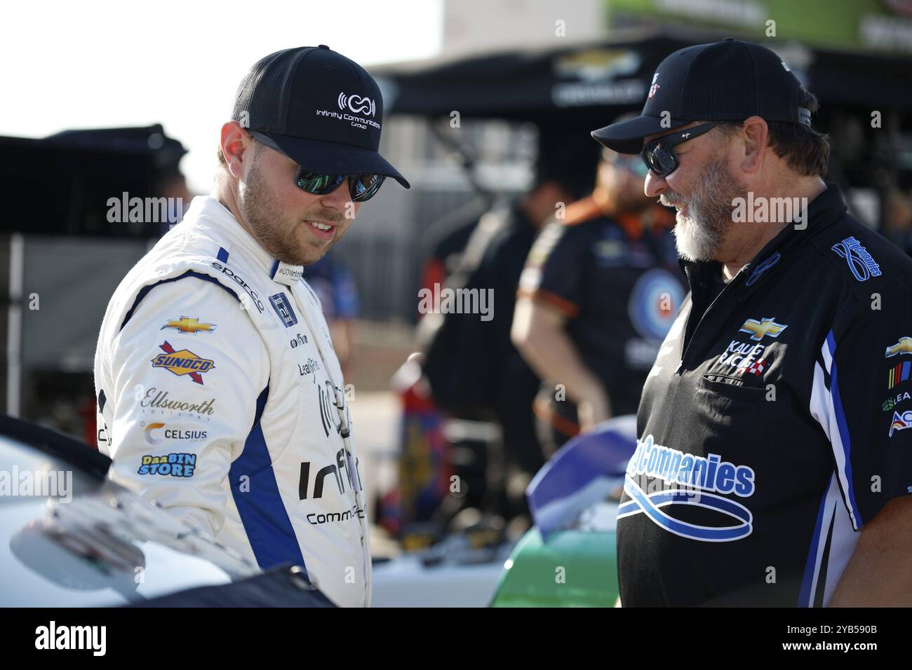 NASCAR Xfinity Series Driver, Layne Riggs (11) gets ready to take to ...