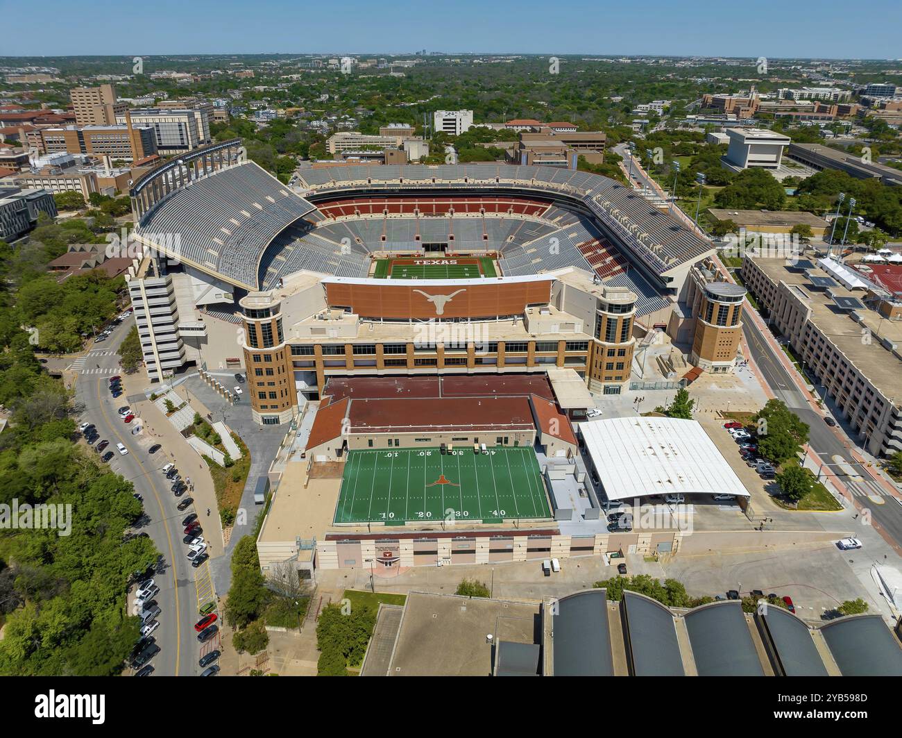 Darrell K Royal Memorial Stadium in Austin, Texas, on the campus of the ...