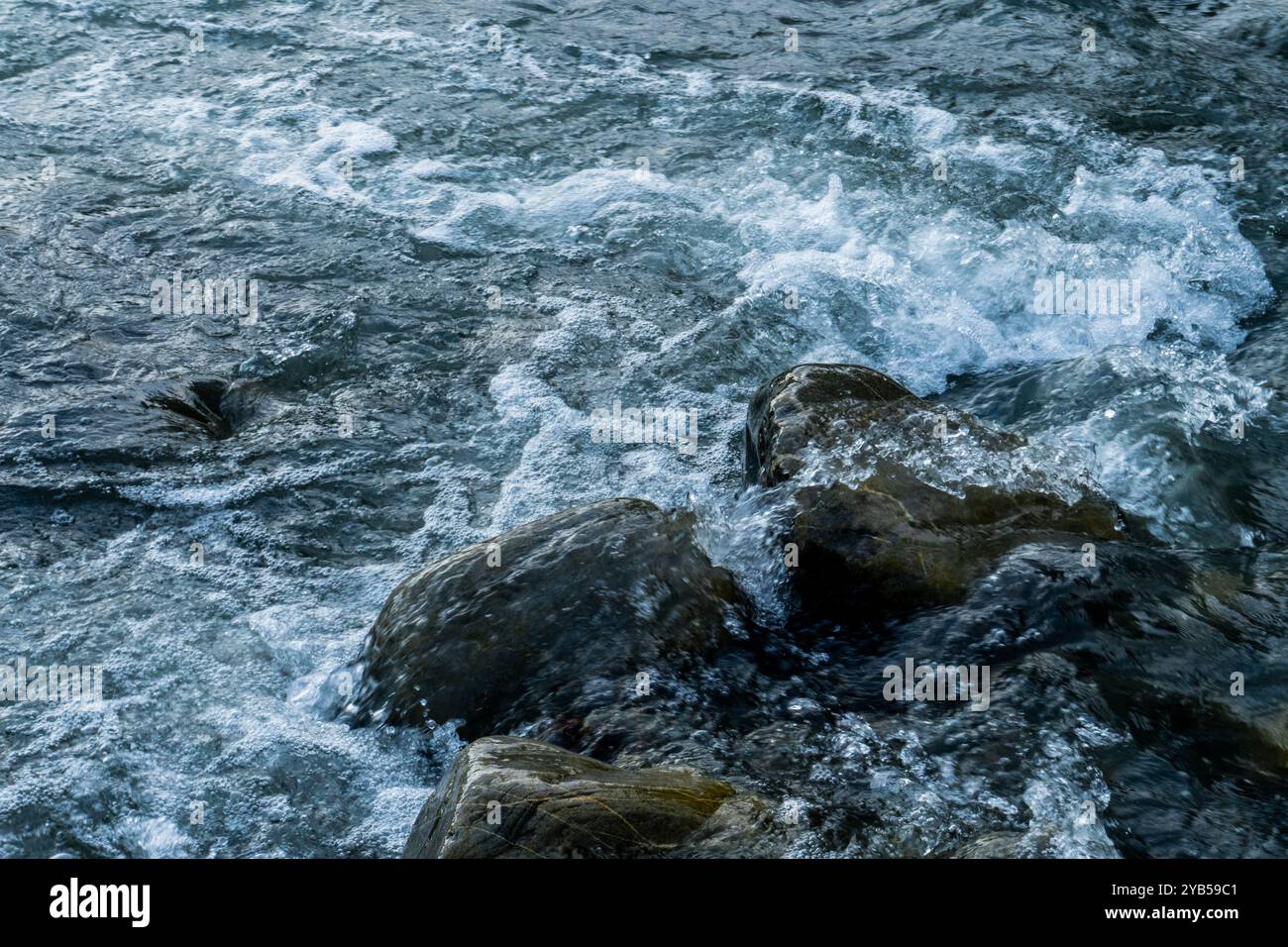 River Flows from the Greater Caucasian Mountains. Oguz, Azerbaijan ...
