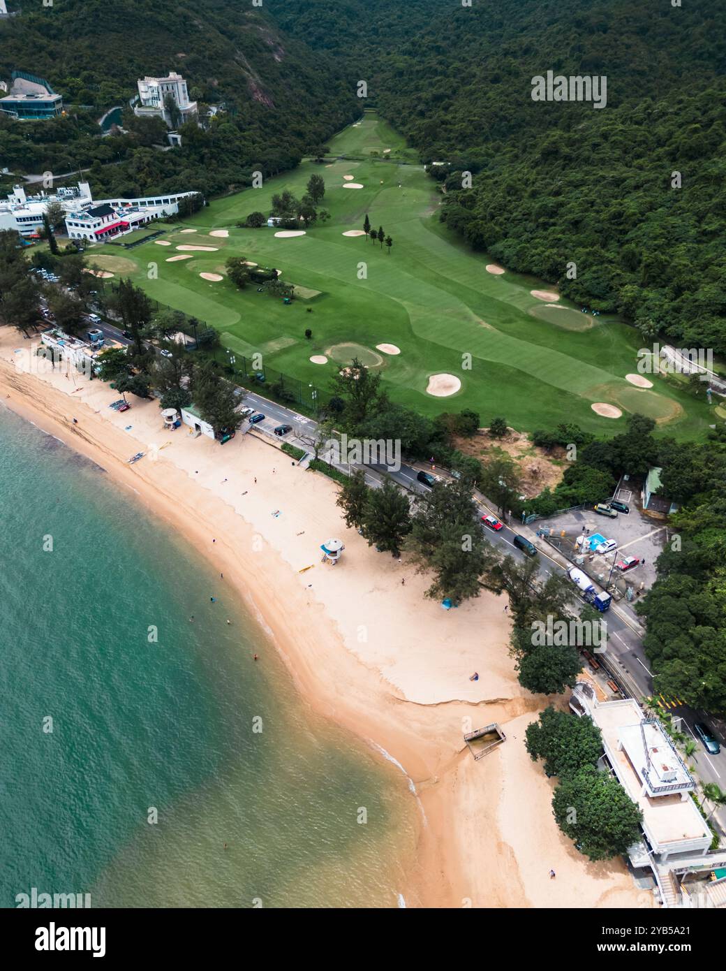 Deep Water Bay, Hong Kong Golf club Stock Photo - Alamy