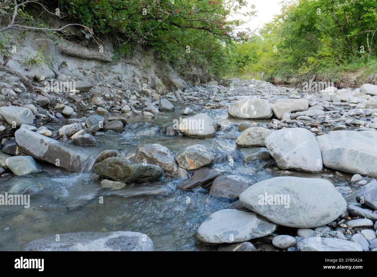 River Flows from the Greater Caucasian Mountains. Oguz, Azerbaijan ...