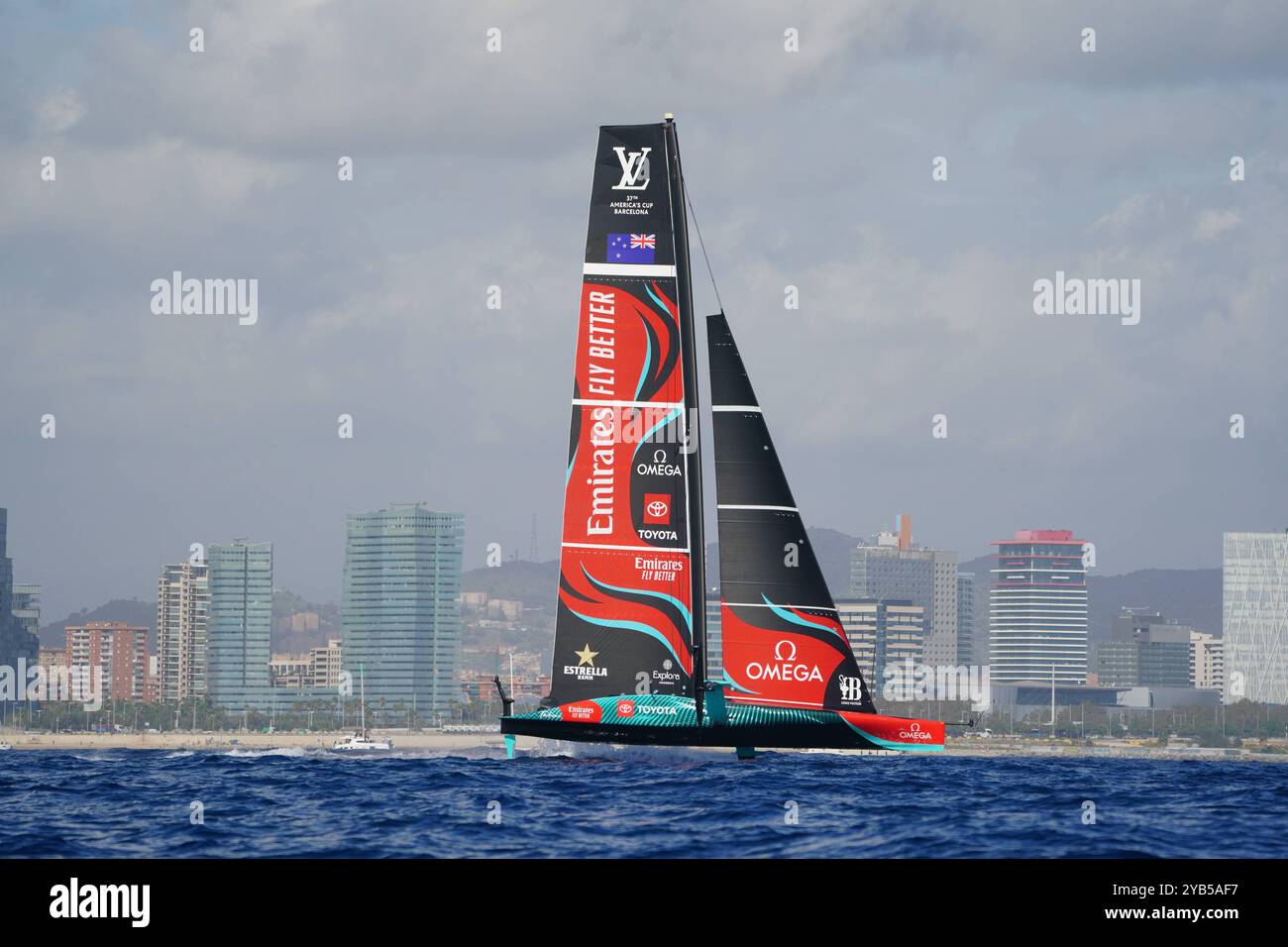 16th October 2024; Port of Barcelona, Catalonia, Spain; 2024 Americas ...