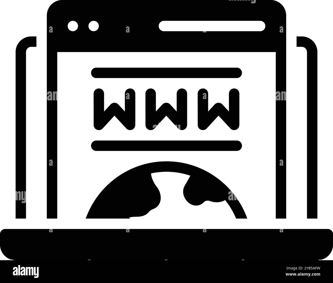 Domain name server Stock Vector Images - Alamy