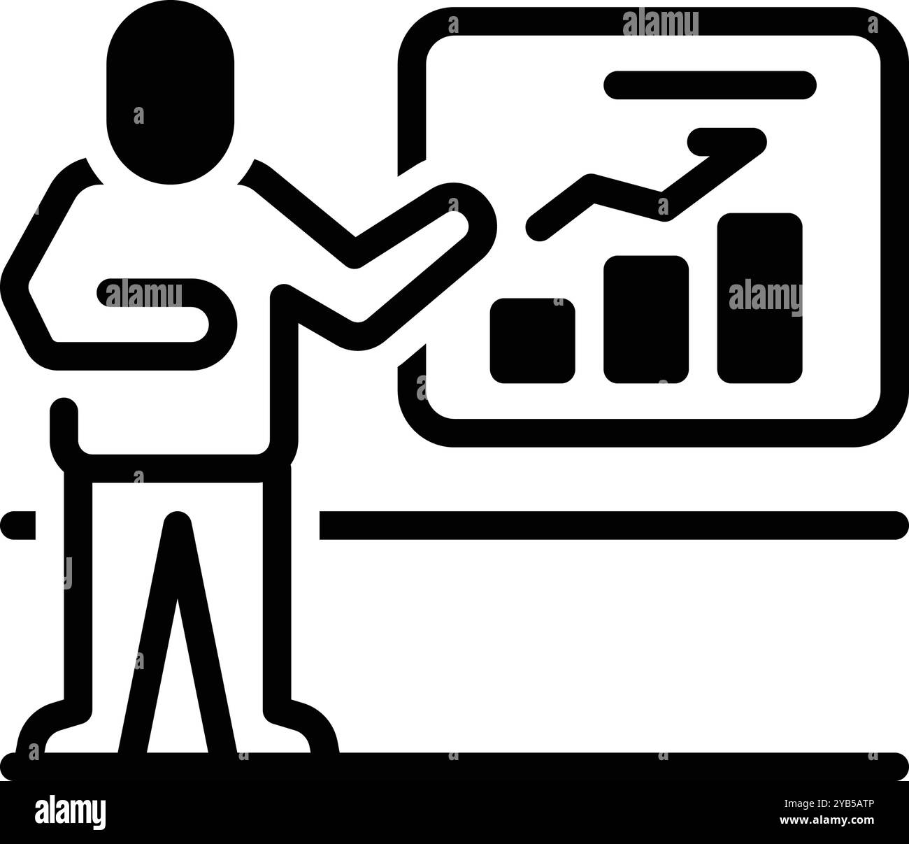 Icon for explanation, presentation Stock Vector Image & Art - Alamy