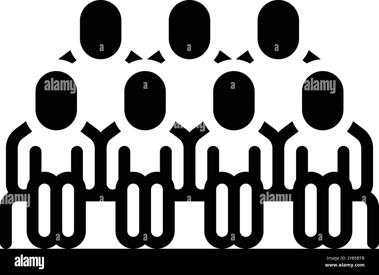 Icon viewer audience Cut Out Stock Images & Pictures - Alamy