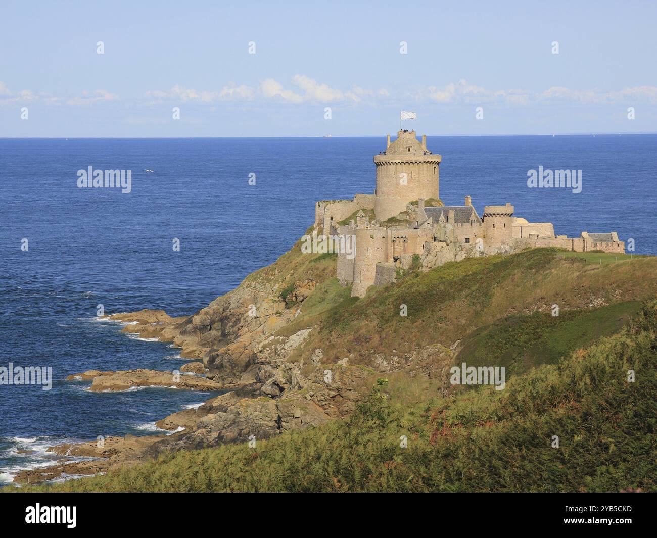 Medieval Fort La Latte, Cap Frehel, France, Europe Stock Photo - Alamy