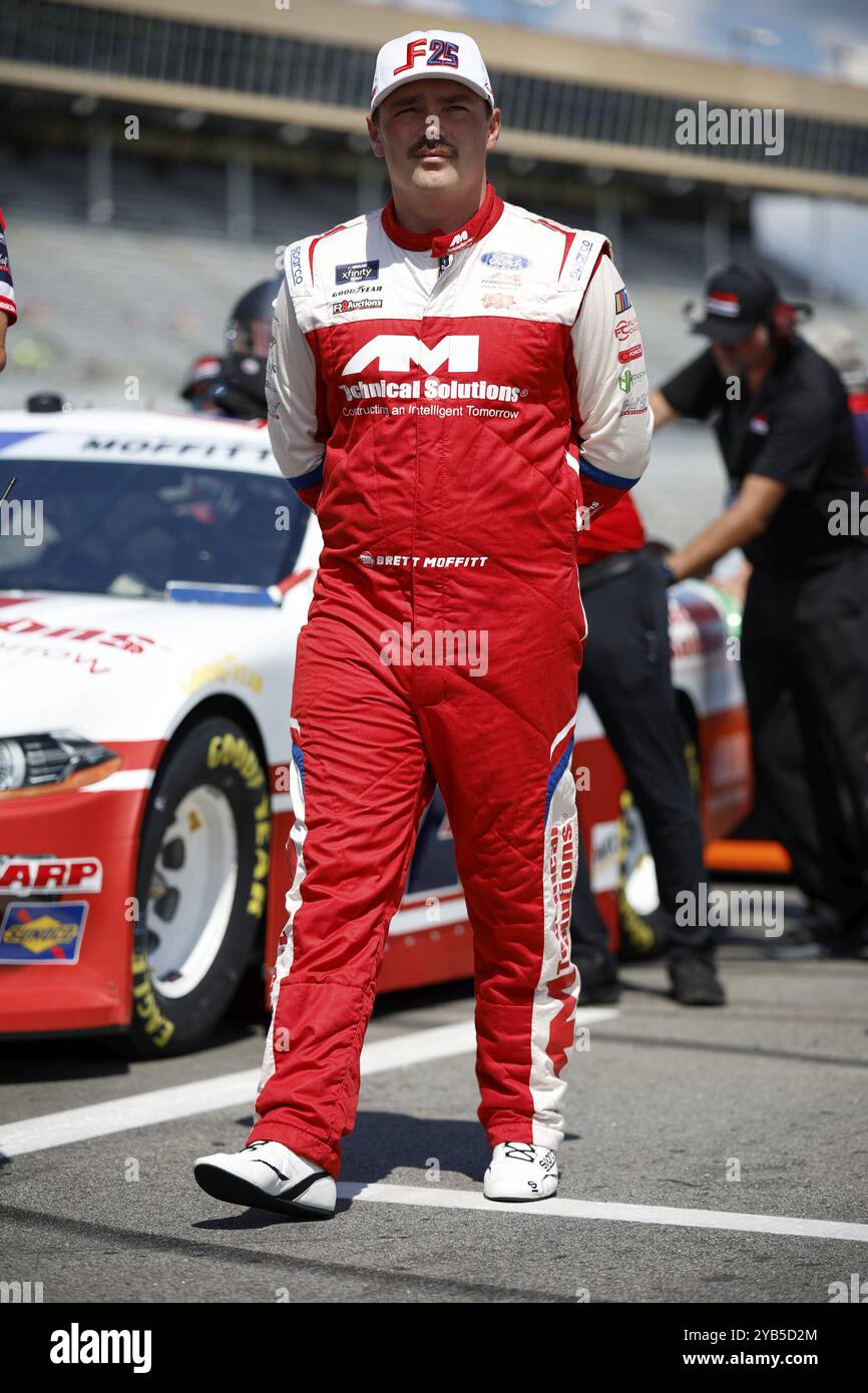 NASCAR Xfinty Driver, Sheldon Creed (2) takes to the track to qualify ...