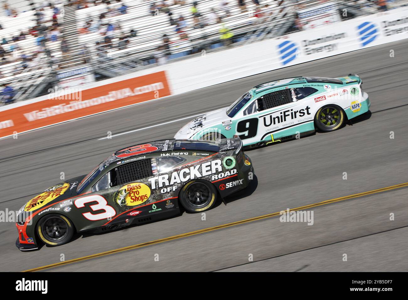 NASCAR Cup Series Driver, Austin Dillon (3) races for the Cook Out 400 ...