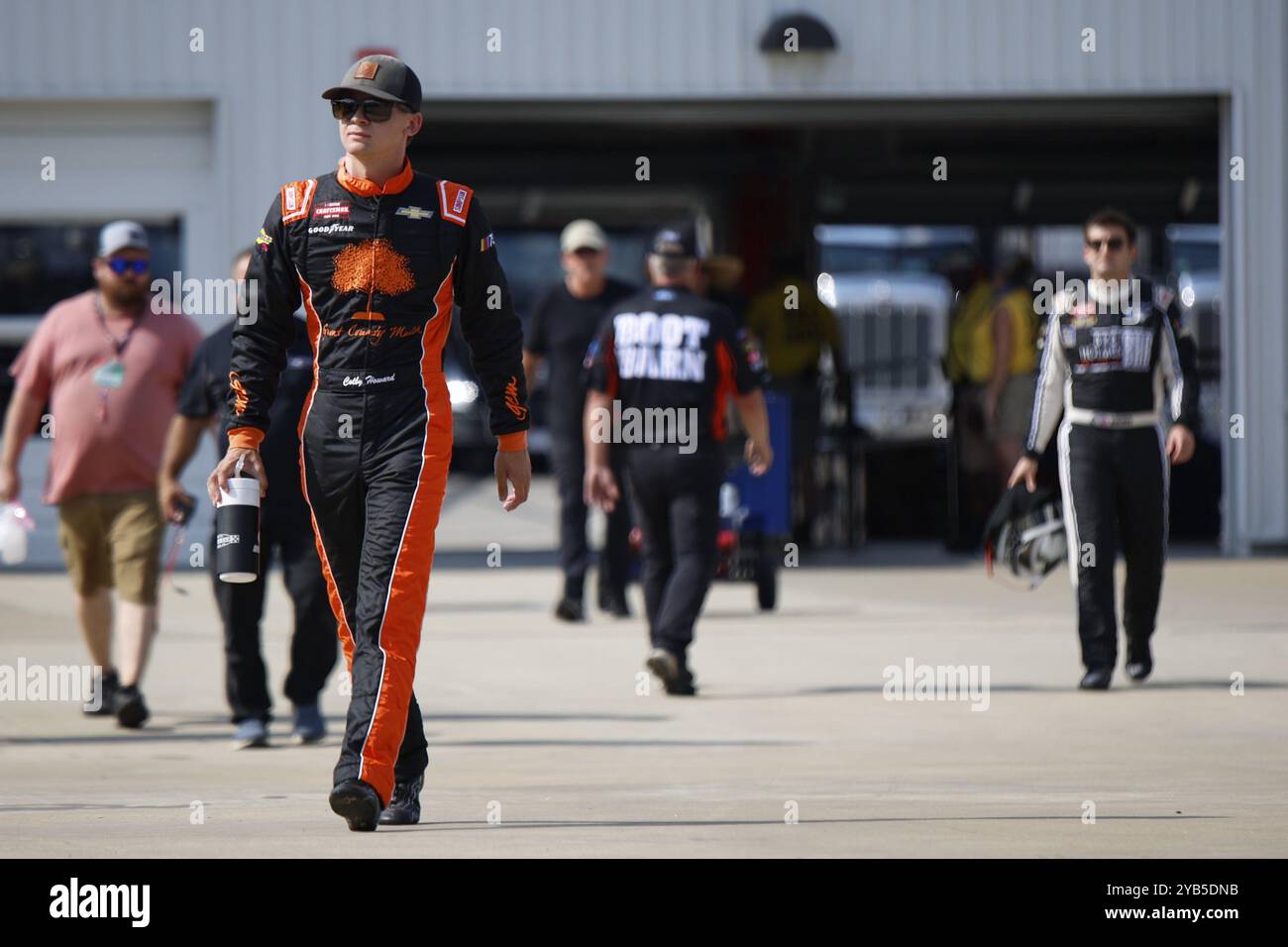 NASCAR Craftsman Truck Series Driver, Colby Howard gets ready to ...