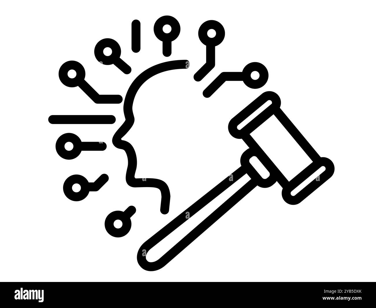 AI ethics artificial intelligence law regulation hammer gavel ... AI ethics artificial intelligence law regulation hammer gavel ...