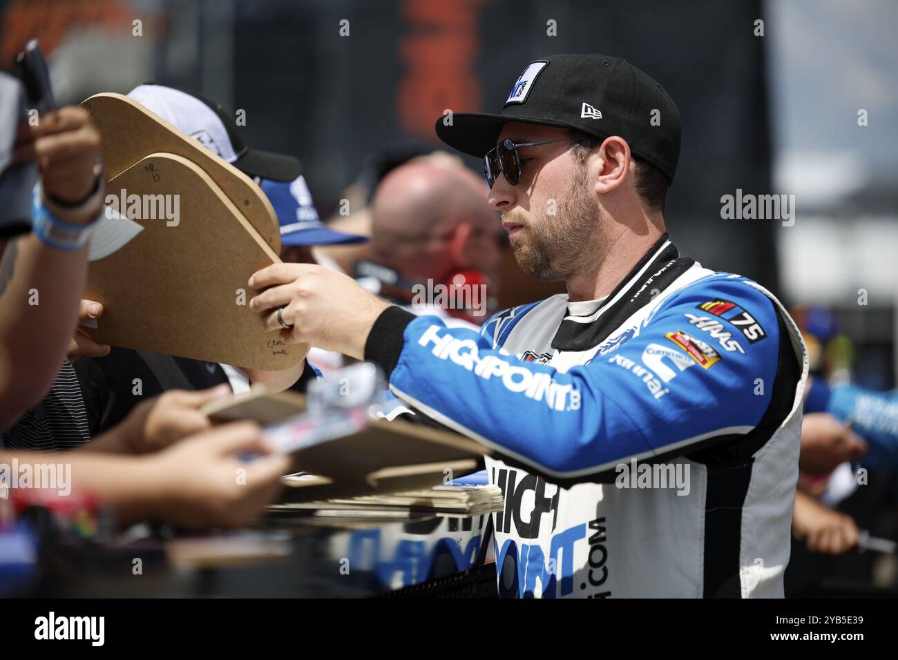 NASCAR Cup Series Driver, Chase Briscoe (14) gets ready to practice for ...