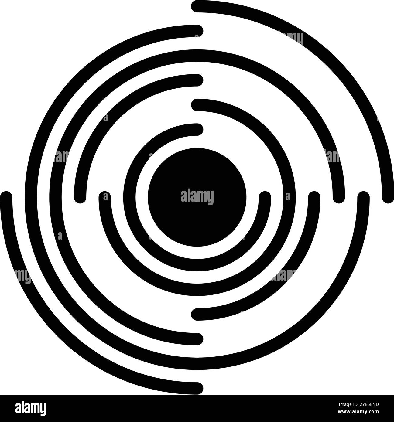 Icon for dynamic, circular Stock Vector Image & Art - Alamy