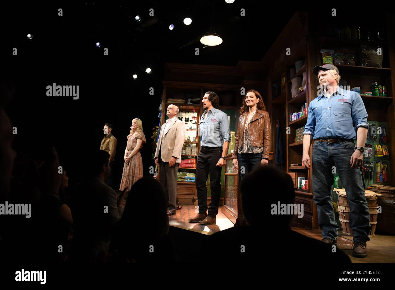 New York, USA. 16th Oct, 2024. Keith Nobbs, Adelaide Clemens, Frank ...