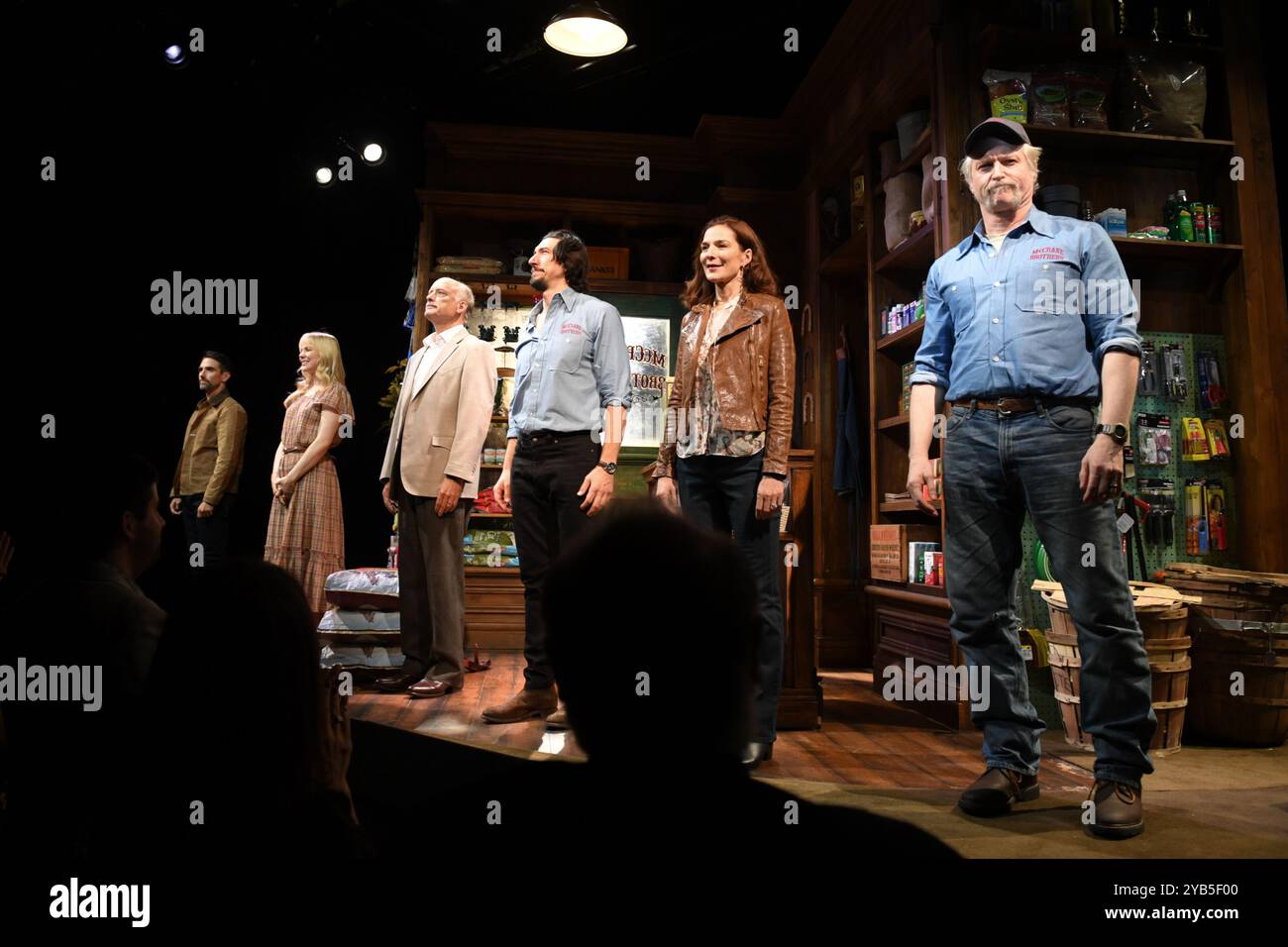 New York, USA. 16th Oct, 2024. Keith Nobbs, Adelaide Clemens, Frank ...