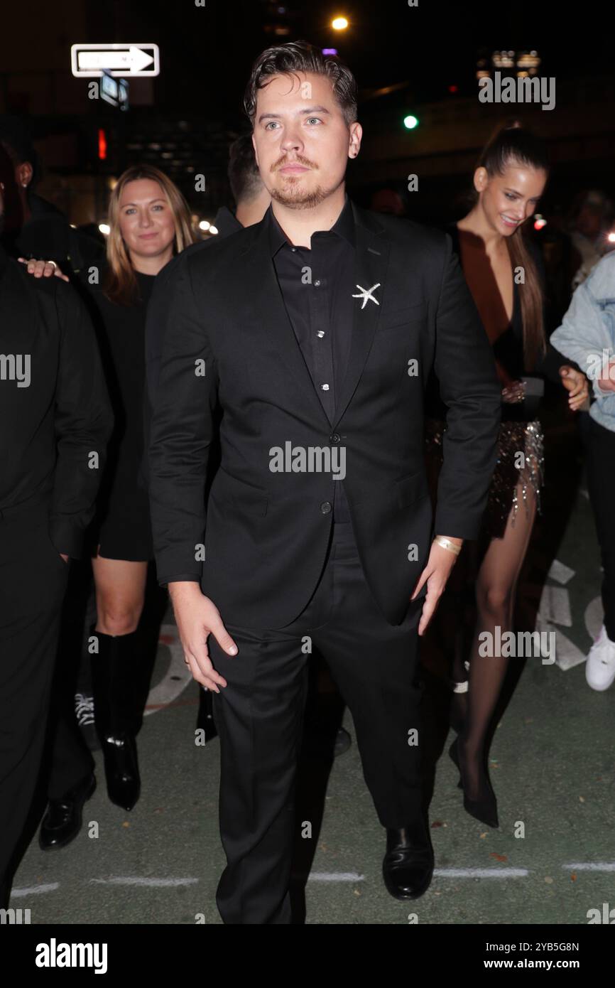 October 16, 2024, Ny, USA: NEW YORK - OCTOBER 15: Dylan Sprouse is seen ...