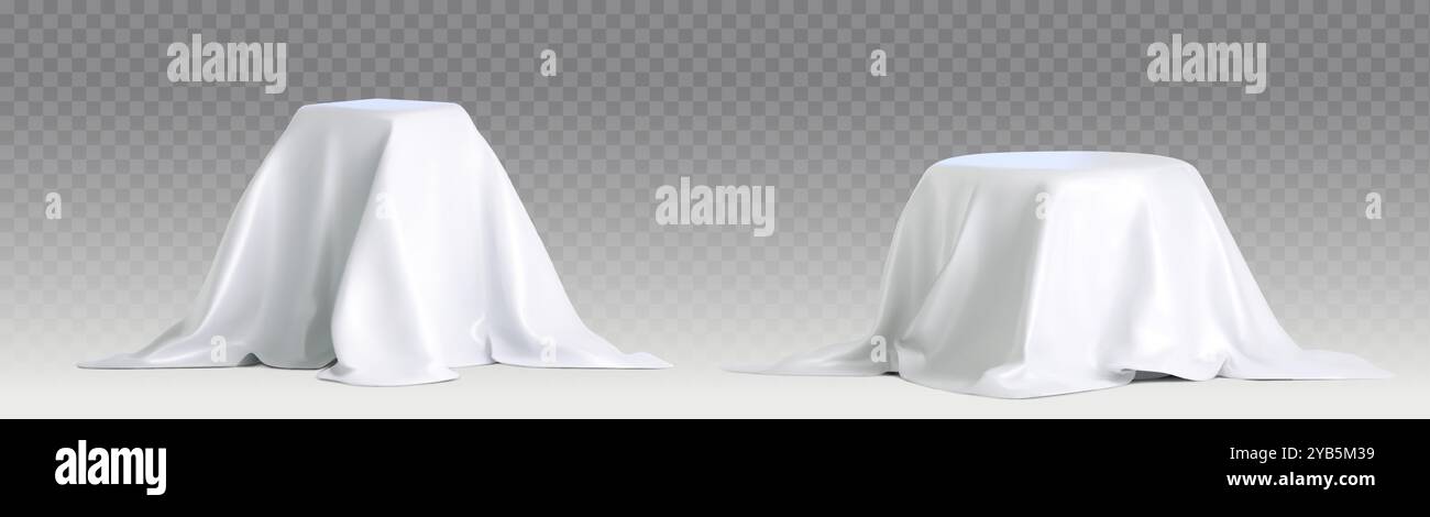 Box covered cloth 3d Stock Vector Images - Alamy